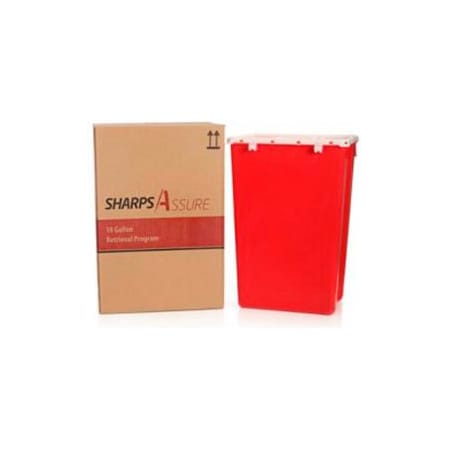 Post Medical Sharps Assure 18 Gallon Retrieval Program SA18GU | Zoro